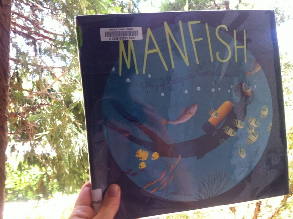 Book Musings: Manfish - A Story of Jacques Cousteau | Team TLC = Thomas ...