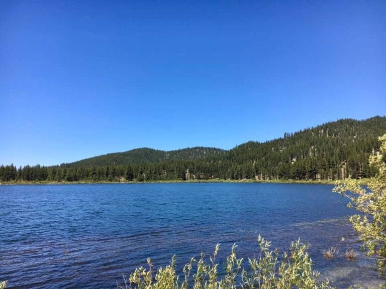The Beauty of Spooner Lake With an Art Showing of Clouds and Rare ...
